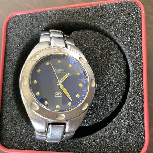 Fossil | Accessories | Fossil Blue | Poshmark